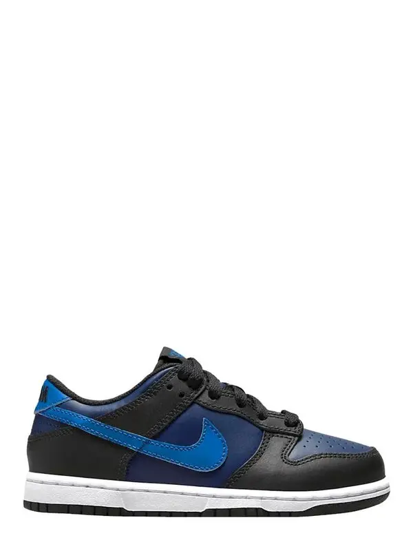 Nike Dunk Low Sneakers - Midnight Navy Blue/black/game Royal