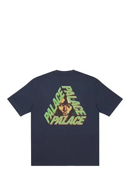 PALACE Gface T-shirt - Navy Blue