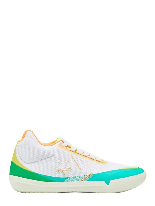 CONVERSE All Star Bb Evo Hi Vis Sneakers - White/green Glow/fresh Yellow