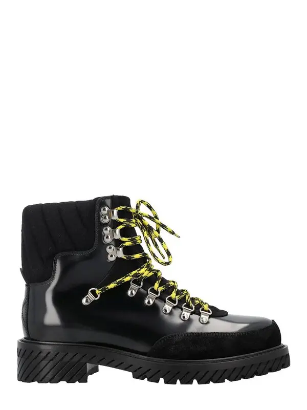 Off-White Gstaad Lace-up Boots - Black