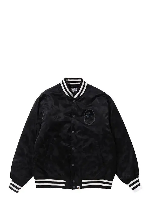BAPE Padded Varsity Jacket - Black