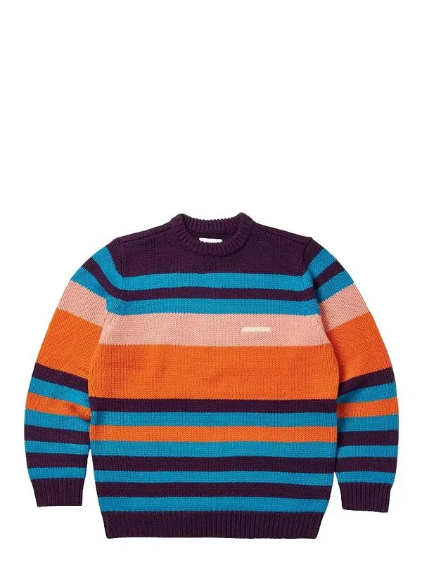 PALACE Heavy Stripe Knit - Orange