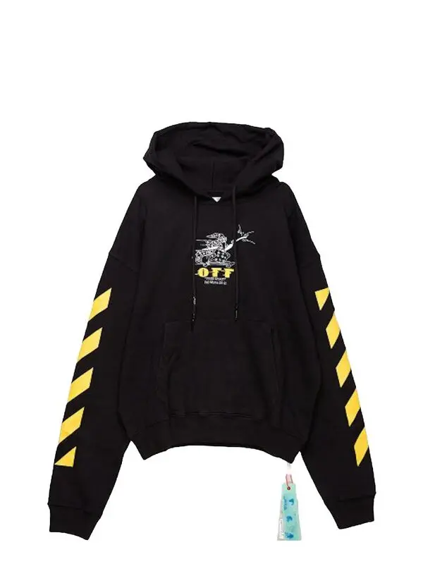 Off-White Free Spirit Wizard Hoodie - Black