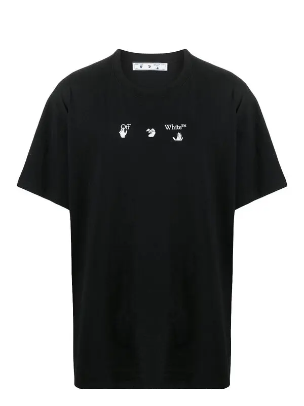 Off-White Mad Cat T-shirt - Black/green