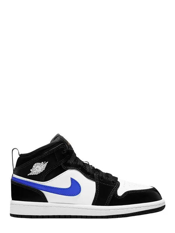 JORDAN Mid Sneakers - Black/racer Blue/white