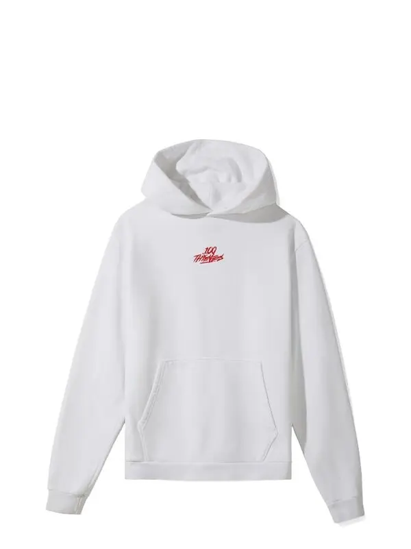 100 THIEVES Enter Infinity Hoodie - White