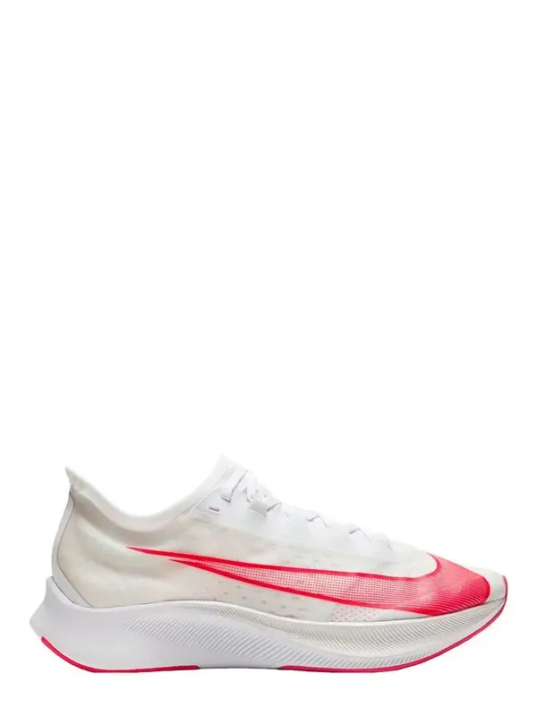 Nike Zoom Fly 3 Sneakers - White/metallic Summit White/laser Crimson