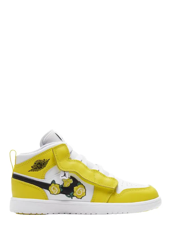 JORDAN 1 Mid Alt Sneakers - Dynamic Yellow/black/white