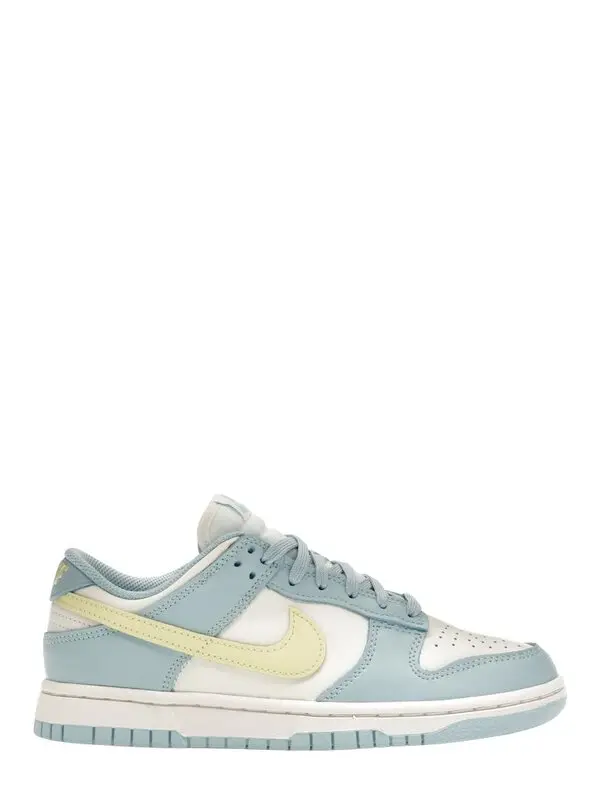 Nike Dunk Low Citron Tint Sneakers - Sail/ocean Bliss/light Silver