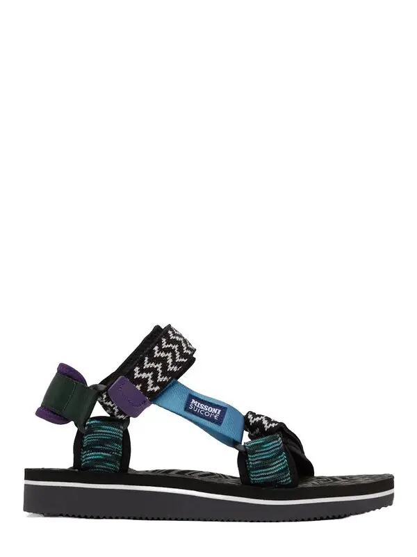 Suicoke Depa Missoni Sandals - Black