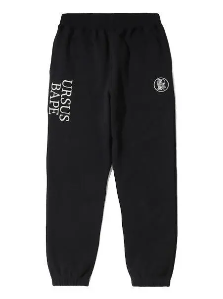 A BATHING APE Ursus Sweatpants - Black