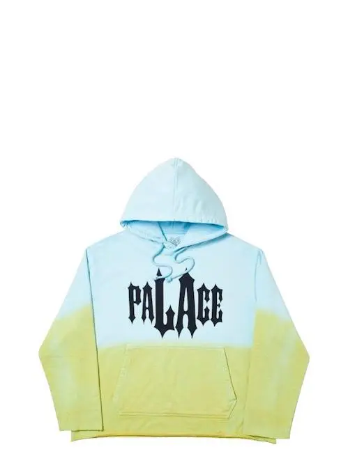 PALACE Hooded Sweatshirt - Blue/green