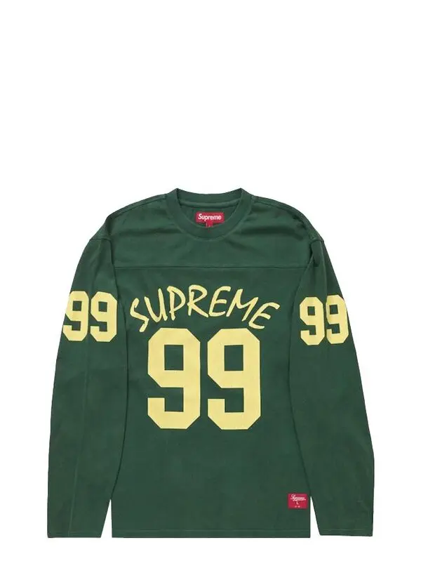 Supreme 99 Long Sleeve Football Top - Green