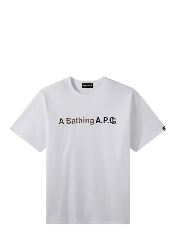 A BATHING APE X A.p.c. T-shirt - White