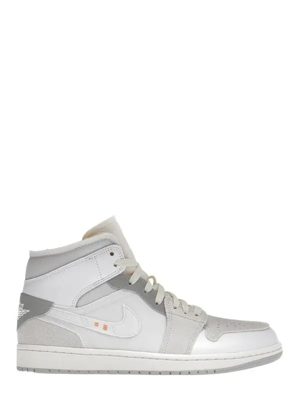 JORDAN 1 Mid Se Craft Inside Out Grey - White/phantom Grey/sail