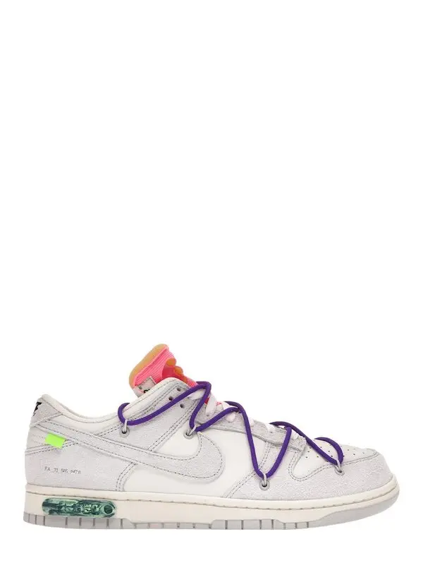 Nike Dunk Low Off White Lot - Sail/neutral Grey