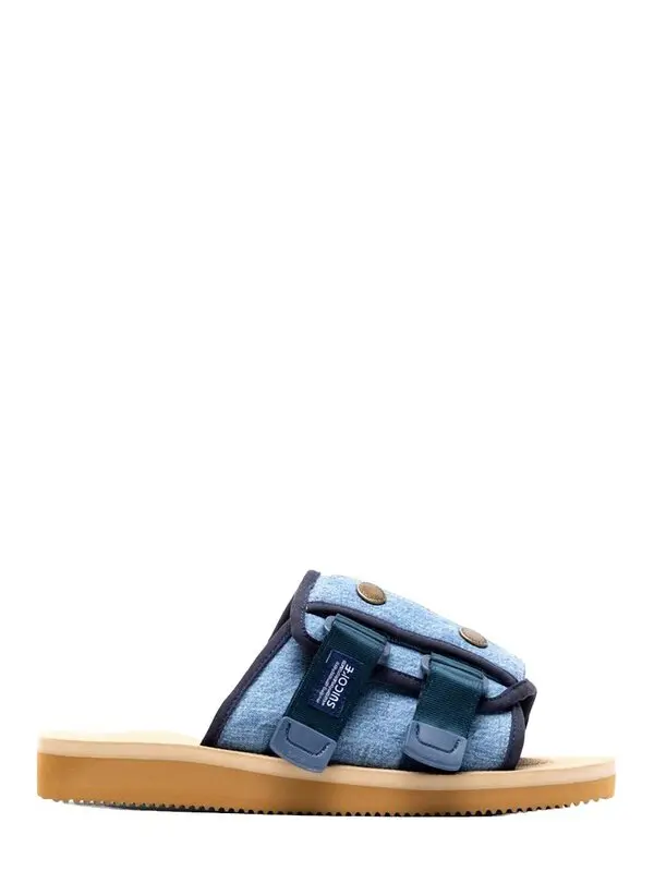 Suicoke Kaw Bodega One Of One Sandals - Denim/black/gum
