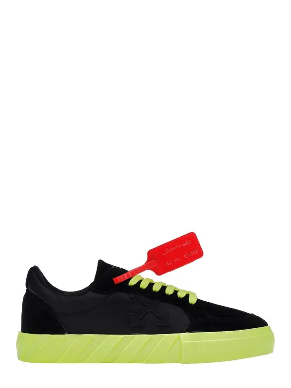 Off-White Low Vulc Sneakers - Black/yellow