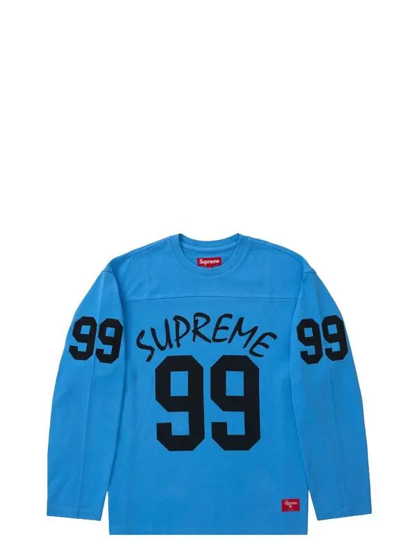 Supreme 99 Long Sleeve Football Top - Blue