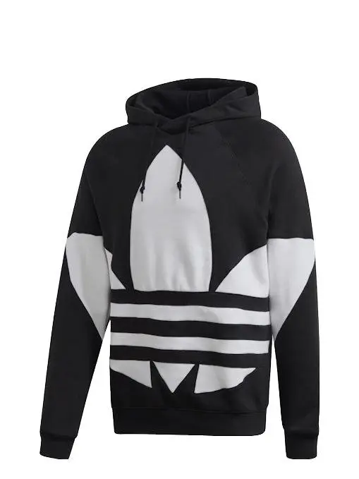 Adidas Big Trefoil Pullover Hoodie - Black/white