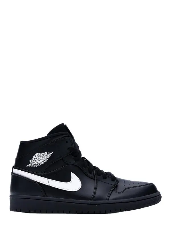 JORDAN 1 Mid - Black/white