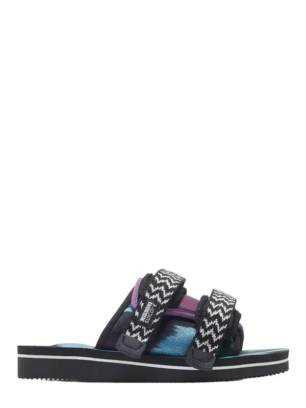 Suicoke Moto Missoni Sandals - Black