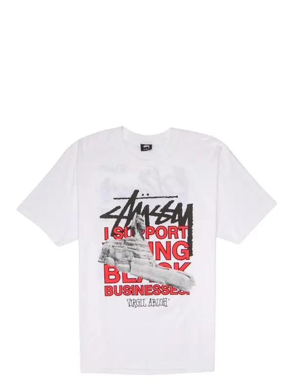 StÜssy X Virgil Abloh World Tour Collection T-shirt - White