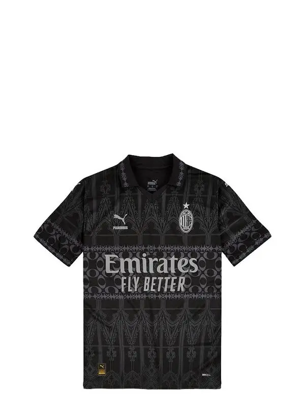PUMA X Pleasures Ac Milan 2023/24 Authentic Jersey Dark Version - Multicolor