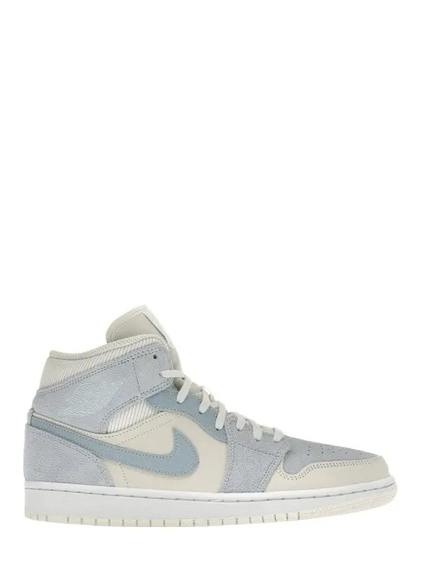 JORDAN 1 Mid Mixed Texturesin - Sail/blue