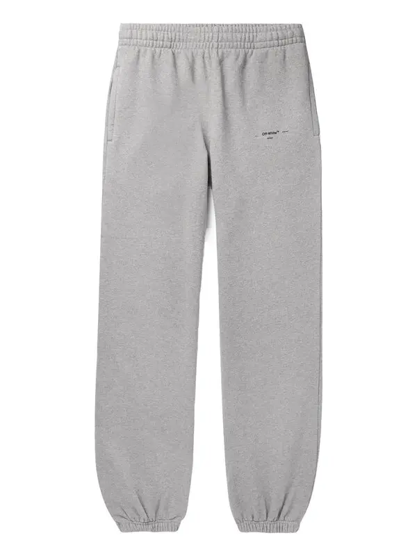 Off-White Logo Sweatpants - Grey