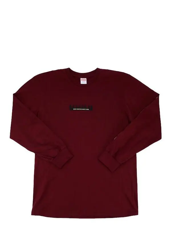 Supreme 1994 Long Sleeve Tee Shirt - Burgundy