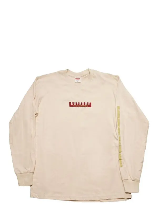 Supreme 1994 Long Sleeve Tee Shirt - Natural