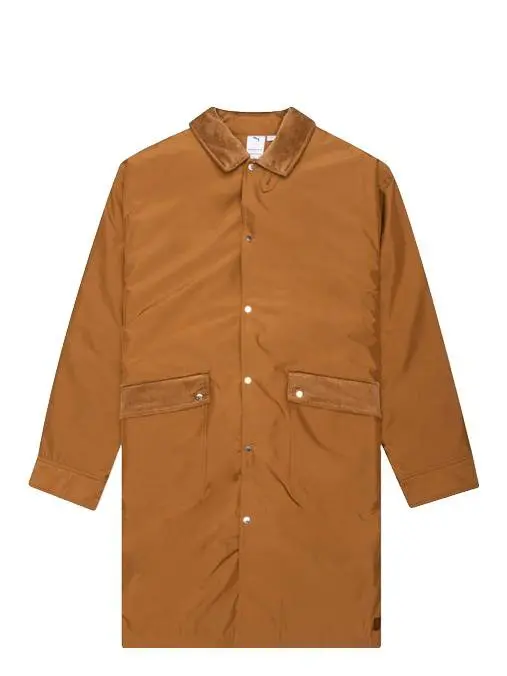 PUMA X Maison Kitsune Trench Coat - Brown
