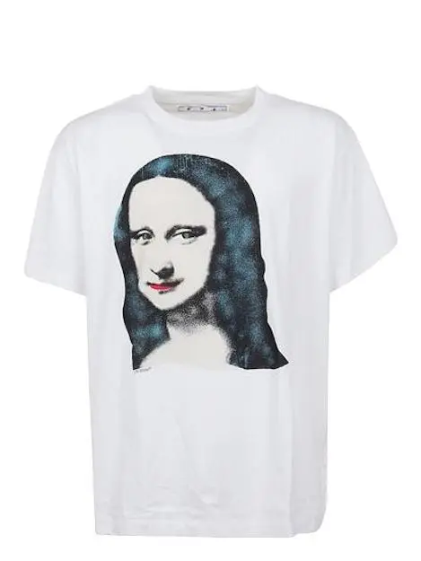 Off-White Off Mona Lisa Over T-shirt - White