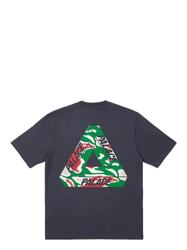PALACE Jungle Camo Triferg T-shirt - Navy Blue