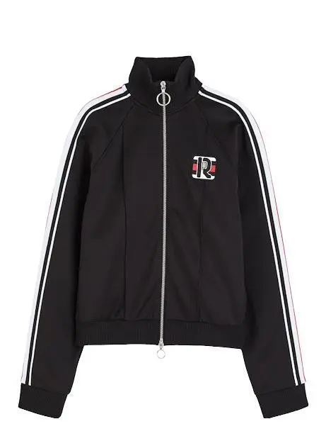 Rabanne Appliqued Track Jacket - Black