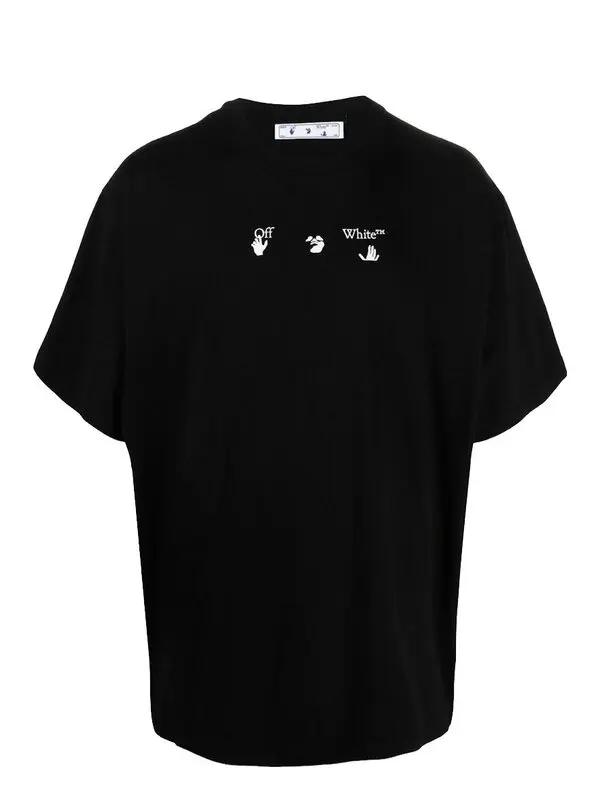 Off-White Marker Arrow Oversized T-shirt - Black/grey