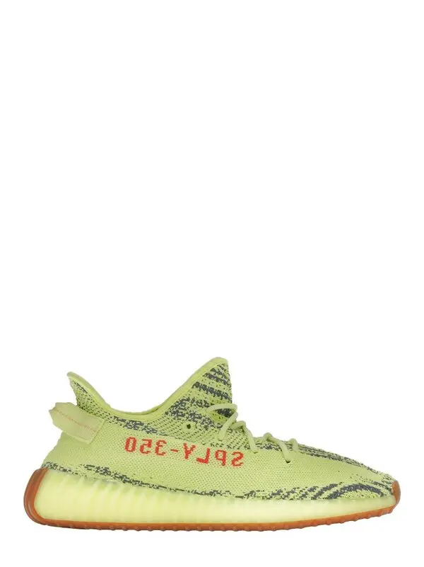 Adidas Yeezy Boost 350 V2 - Semi Frozen Yellow/raw Steel/red