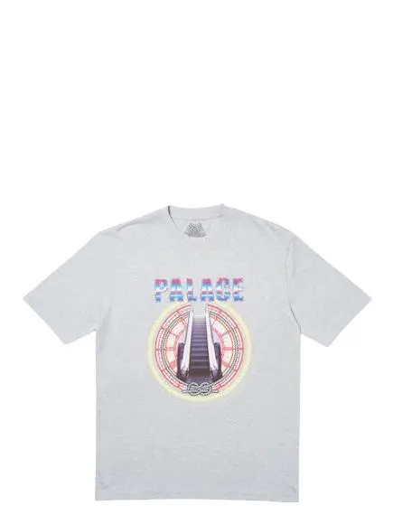 PALACE Londinium T-shirt - Grey Marl