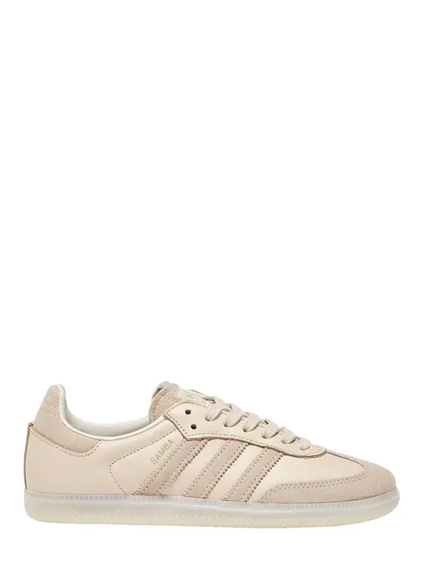 Adidas Samba Tonal Sneakers - Linen/cream White