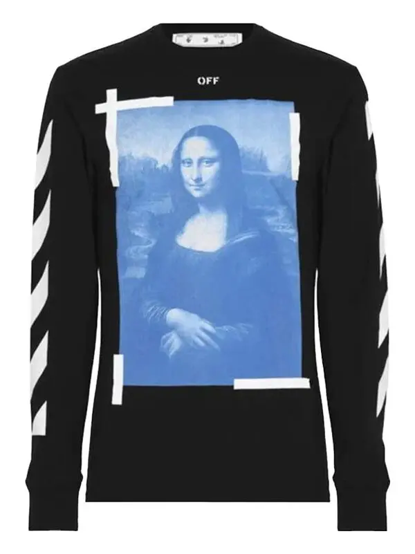 Off-White Mona Lisa Longsleeve T-shirt - Black