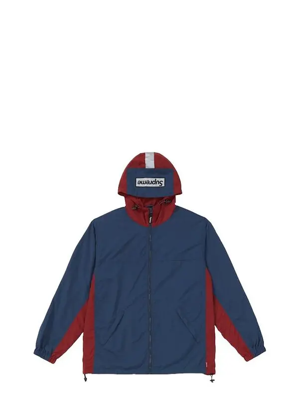 Supreme Zip Up Jacket - Navy Blue