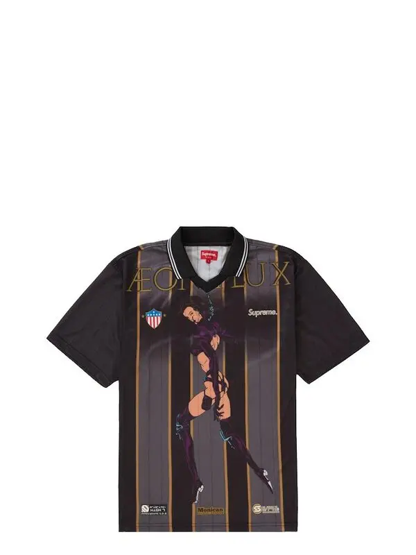 Supreme Aeon Flux Soccer Jersey - Black