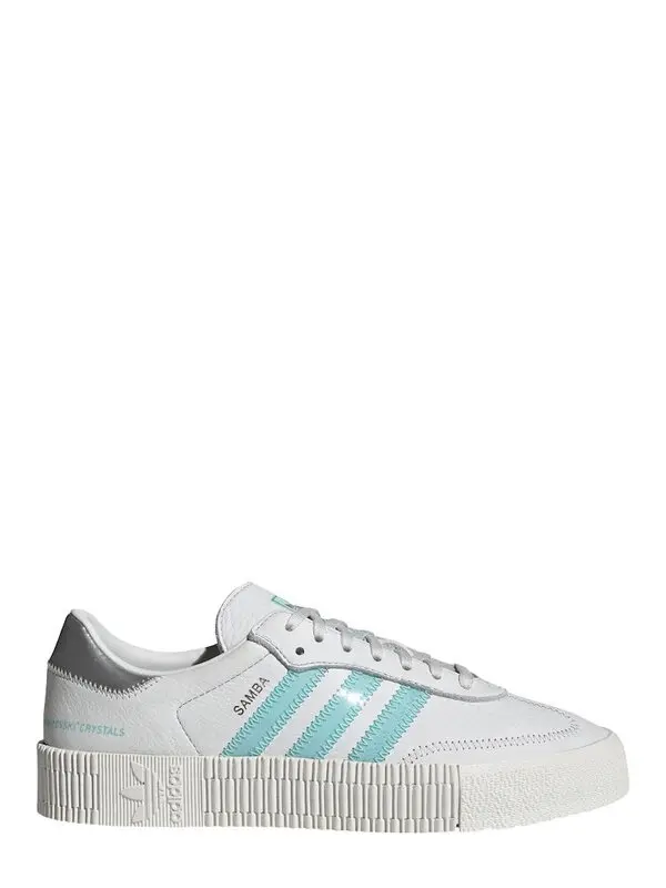 Adidas Sambarose Swarovski Sneakers - Crystal White/clear Aqua/silver Metallic