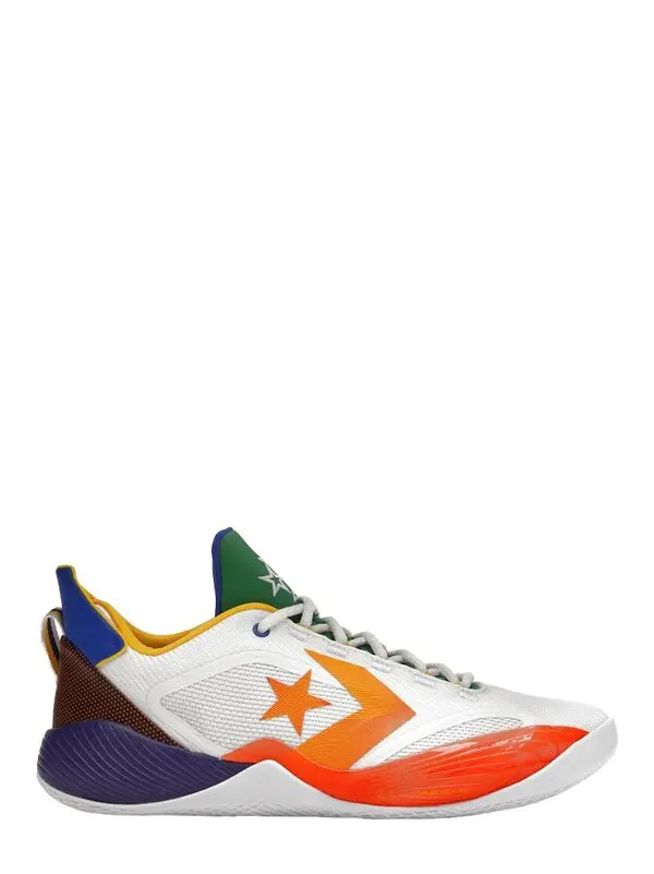 CONVERSE All Star Bb Shift Ox Sneakers - Egret/bold Mandarin/amarillo