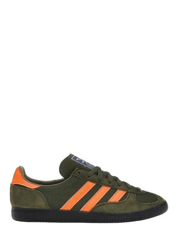 Adidas Barrowland Spzl Sneakers - Dust Green/signal Orange/night Navy Blue