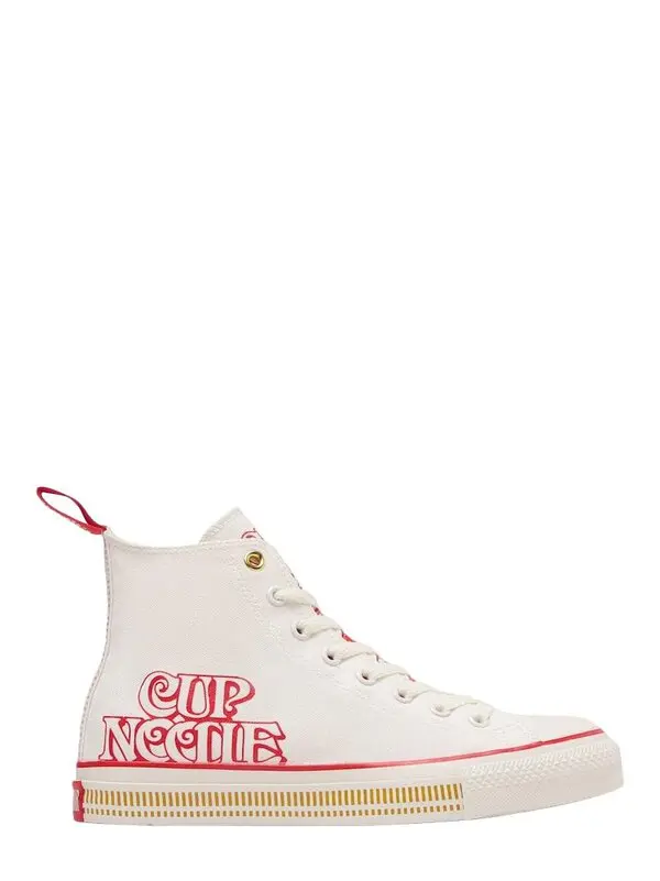 CONVERSE Chuck Taylor All Star Hi Nissin Cup Noodle - White/red/yellow