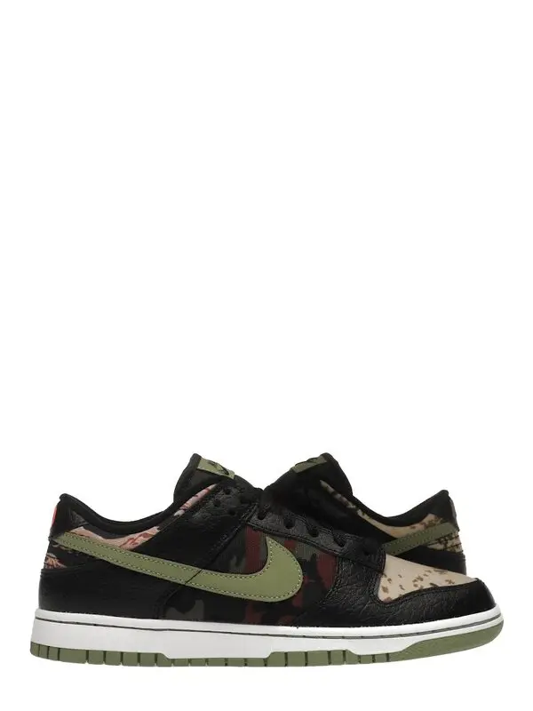 Nike Dunk Low Crazy Camo - Black/multi/olive