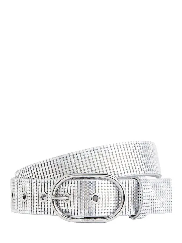Carhartt Louis Vuitton Lv Initiales Reversible 1.5 Width Belt - Silver