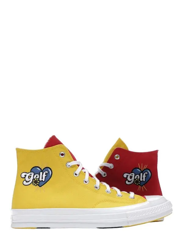 CONVERSE Chuck Taylor All Star 70 Hi Golf Wang Tripanel - Blue/yellow/red